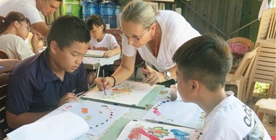 Andrea Teufel and her passion for Phung Tien Temple