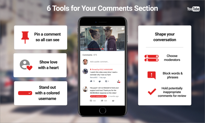 YouTube nâng cấp hệ thống bình luận giống với Facebook