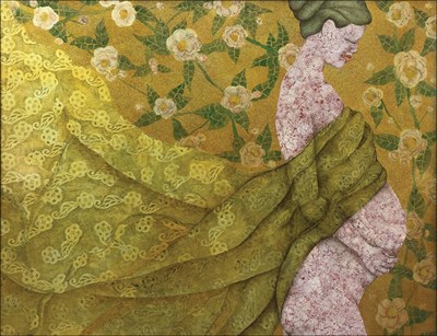 The beauty of motherhood in Nguyen Thi Lan's paintings