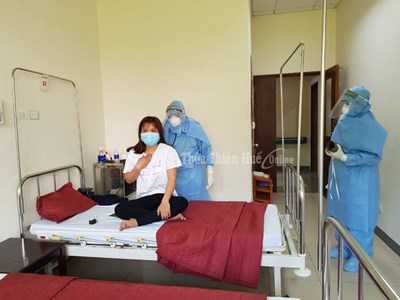 Inside the quarantine and isolation areas of Hue Central Hospital ...
